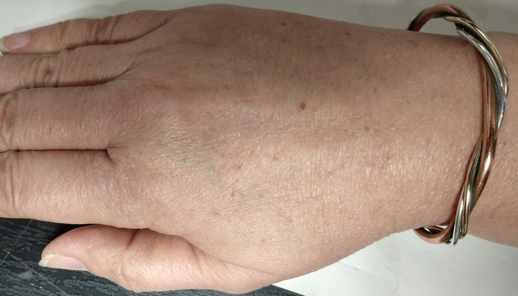 Gold, Silver and Copper Tri-Bracelet – Integrity Research Institute